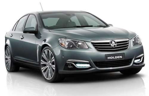 A sneak peak of the Chevrolet SS performance sedan ahead of the Daytona ...